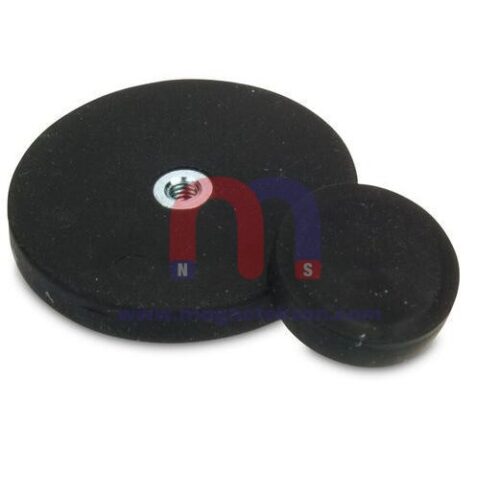 Rubber Coated Pot Magnet