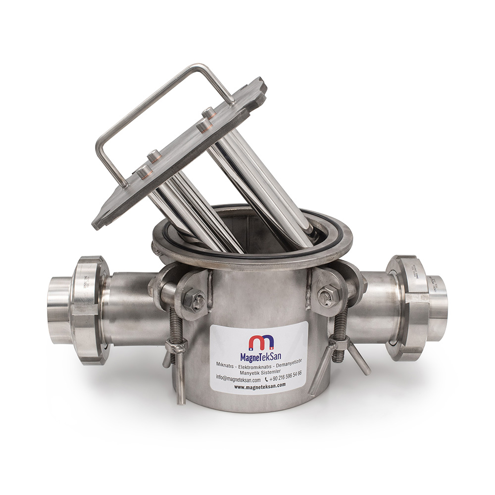 DN65 Neodium Magnetic Filter, Gland Connection, 316L Stainless